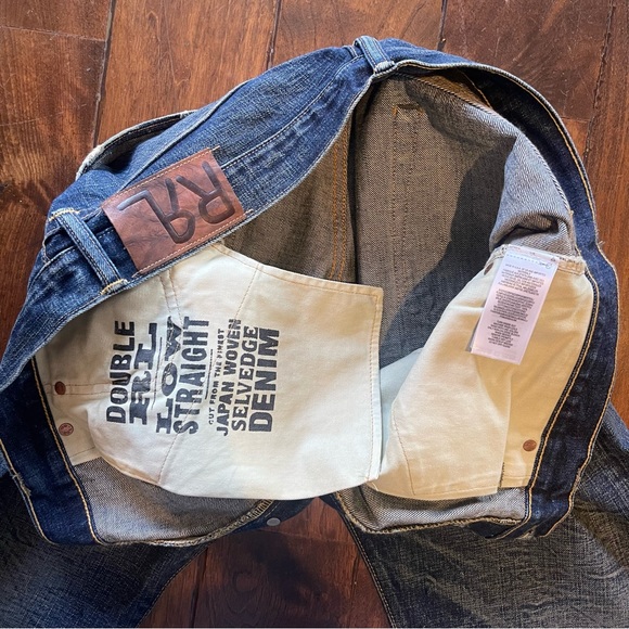 Ralph Lauren Double RL | Jeans | New Ralph Lauren Rrl Low Straight Japanese Selvedge Denim 36x32 ...